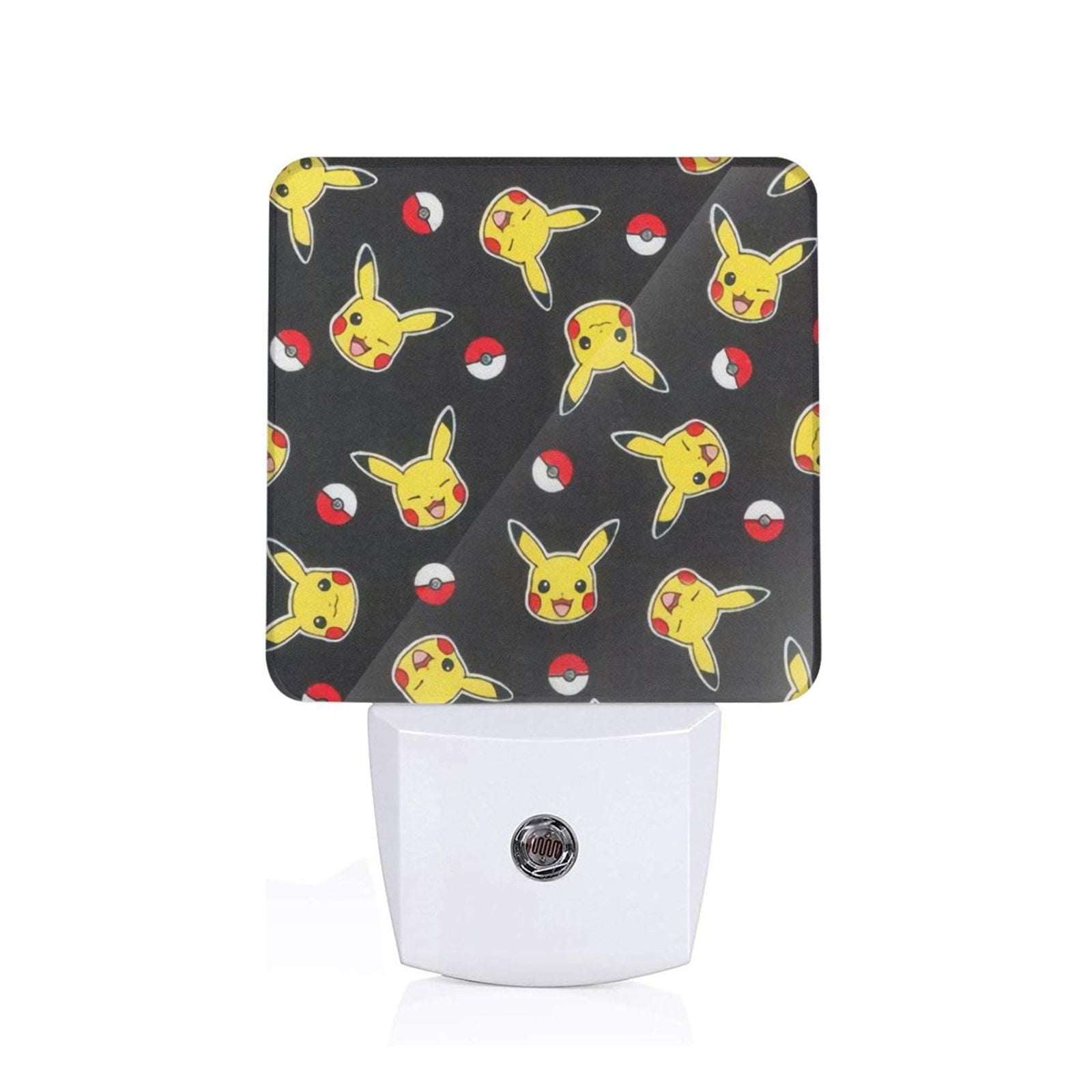 Plug-in LED Night Light Lamp Pokemon-Pikachu Charizard Pokeball with ...