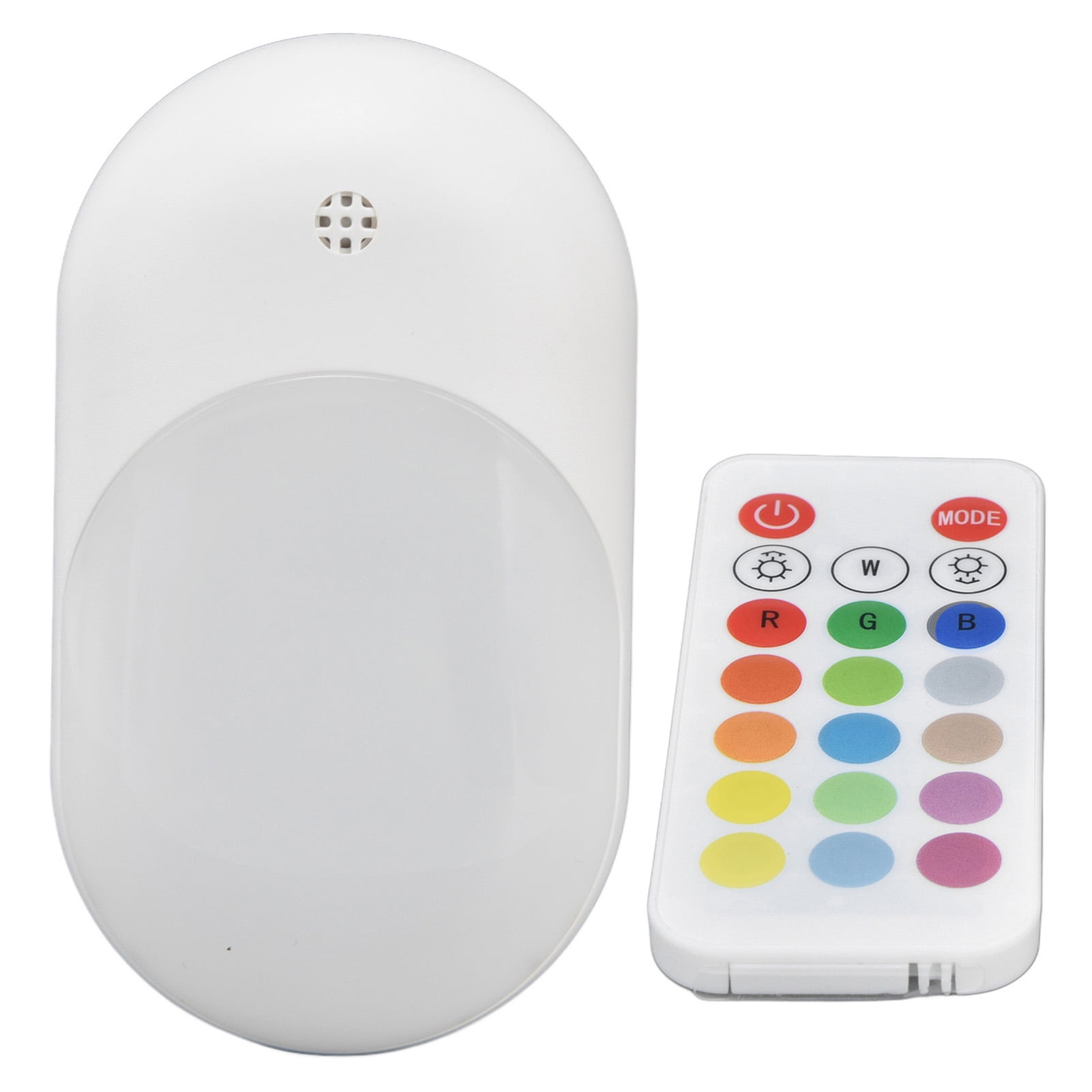 Plug in LED Night Lights 16 Static Colors RGB Night Light with Remote ...