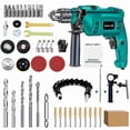Plug-in Multifunctional Impact Drill, Adjustable Speed Percussion Drill ...