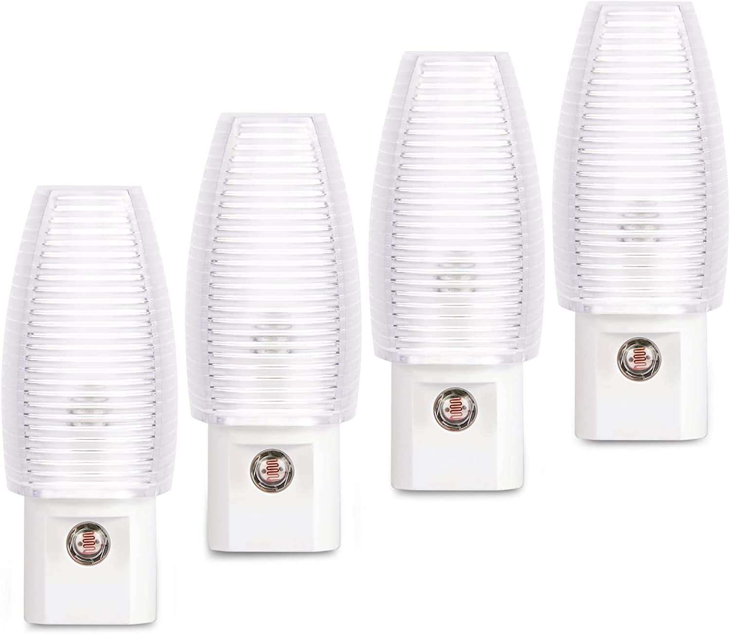 Plug in Night Light, Warm White LED Nightlight, Dusk to Dawn Sensor ...