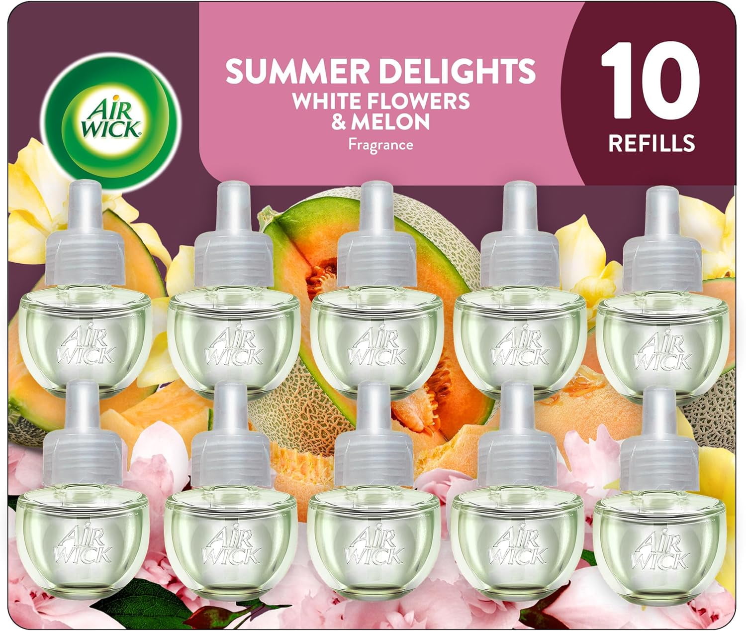 Plug in Scented Oil Refill, 10ct, Summer Delights, Oil, Air Freshener ...