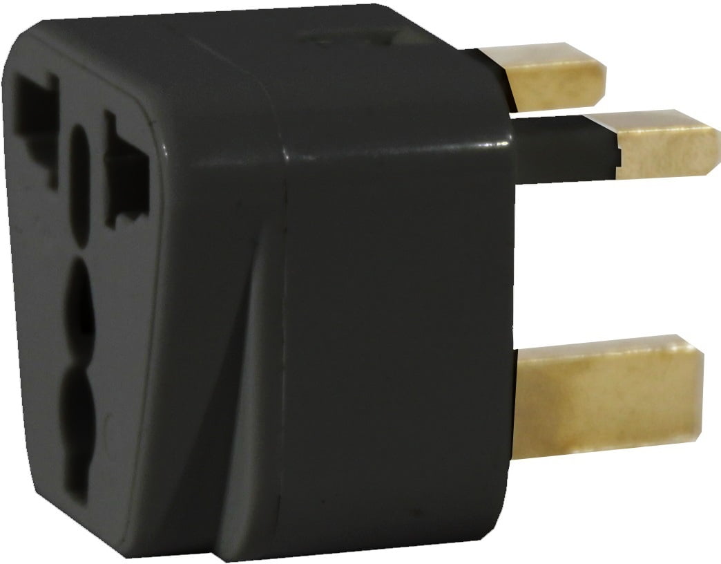 Plug in Solutions Type G Travel Plug Adapter - Walmart.com