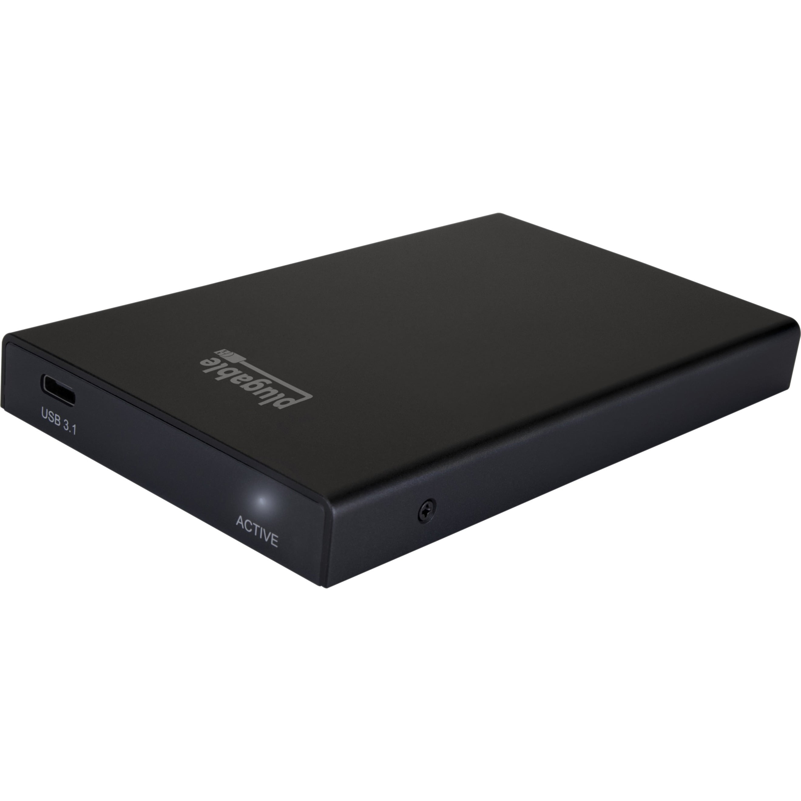 Plugable Drive Enclosure, USB 3.1 Type C Host Interface External, Black ...