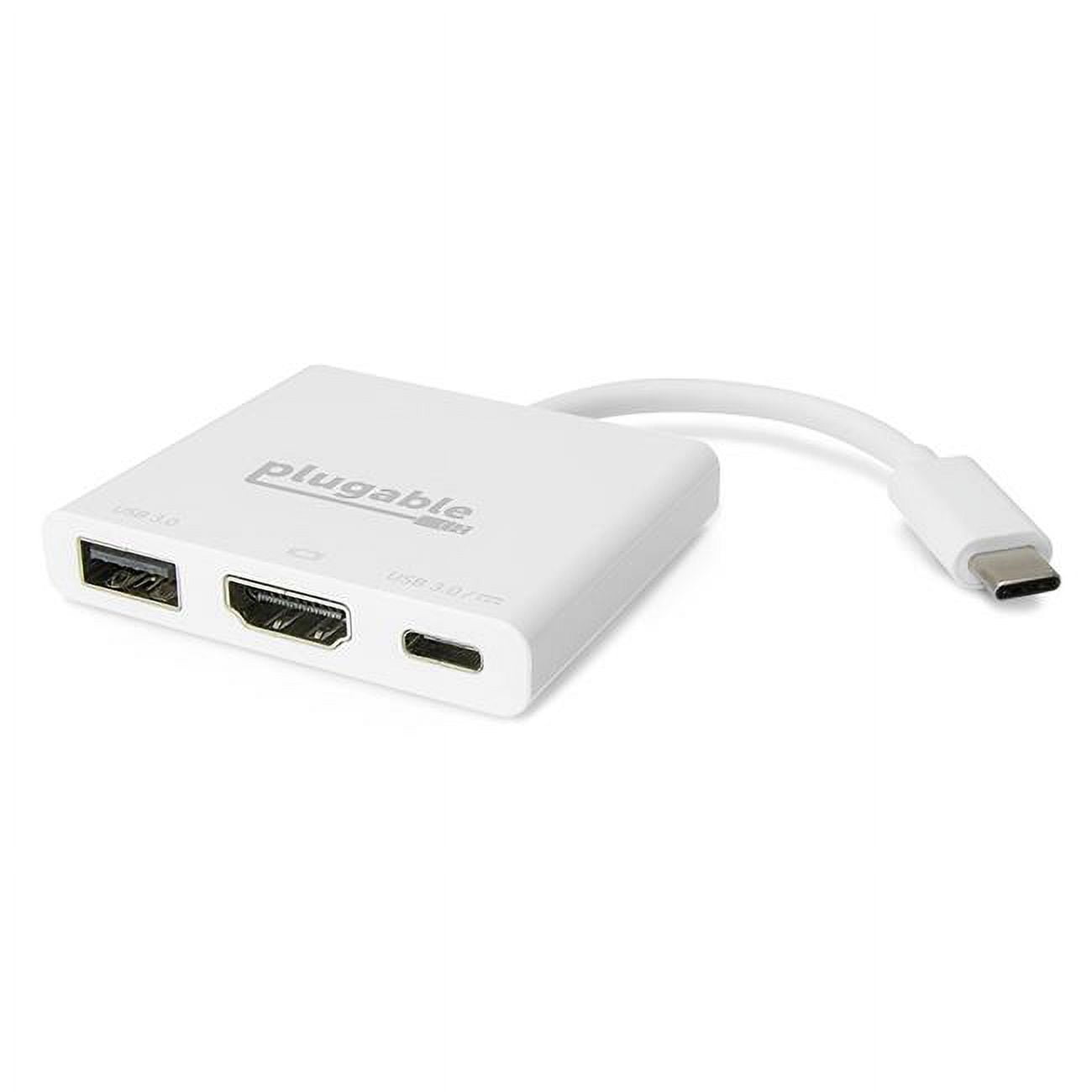 Plugable Technologies Usb Type-C Mini Dock With Hdmi, Usb 3.0 And Pass ...