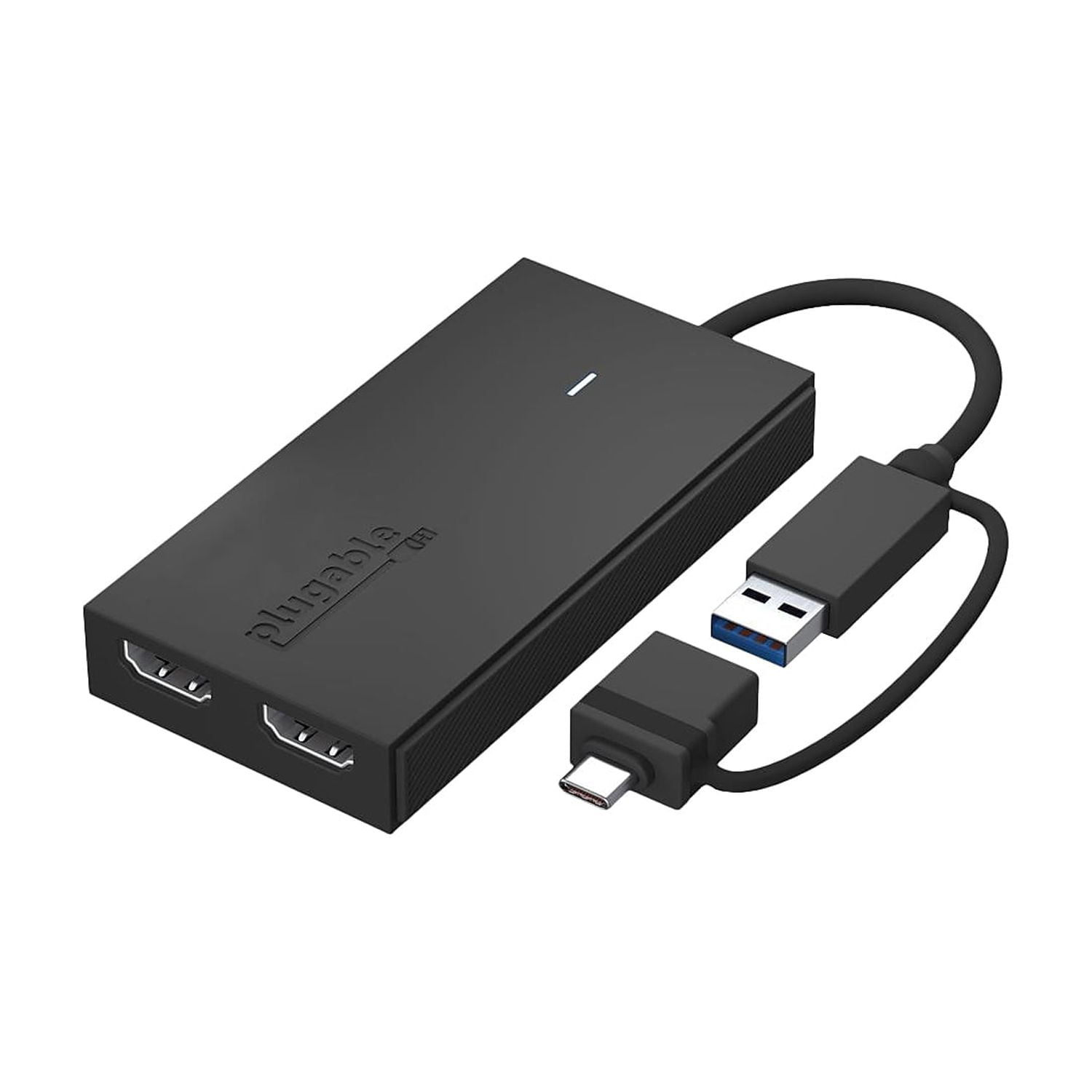 Free Shipping! Plugable USB 3.0 or USB C to HDMI Adapter for Dual ...