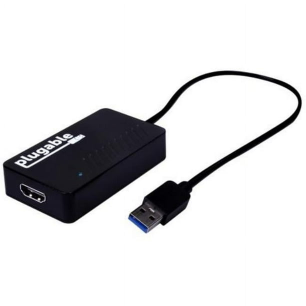 Plugable USB 3.0 External Graphic Adapter Black UGA-4KHDMI - Walmart ...
