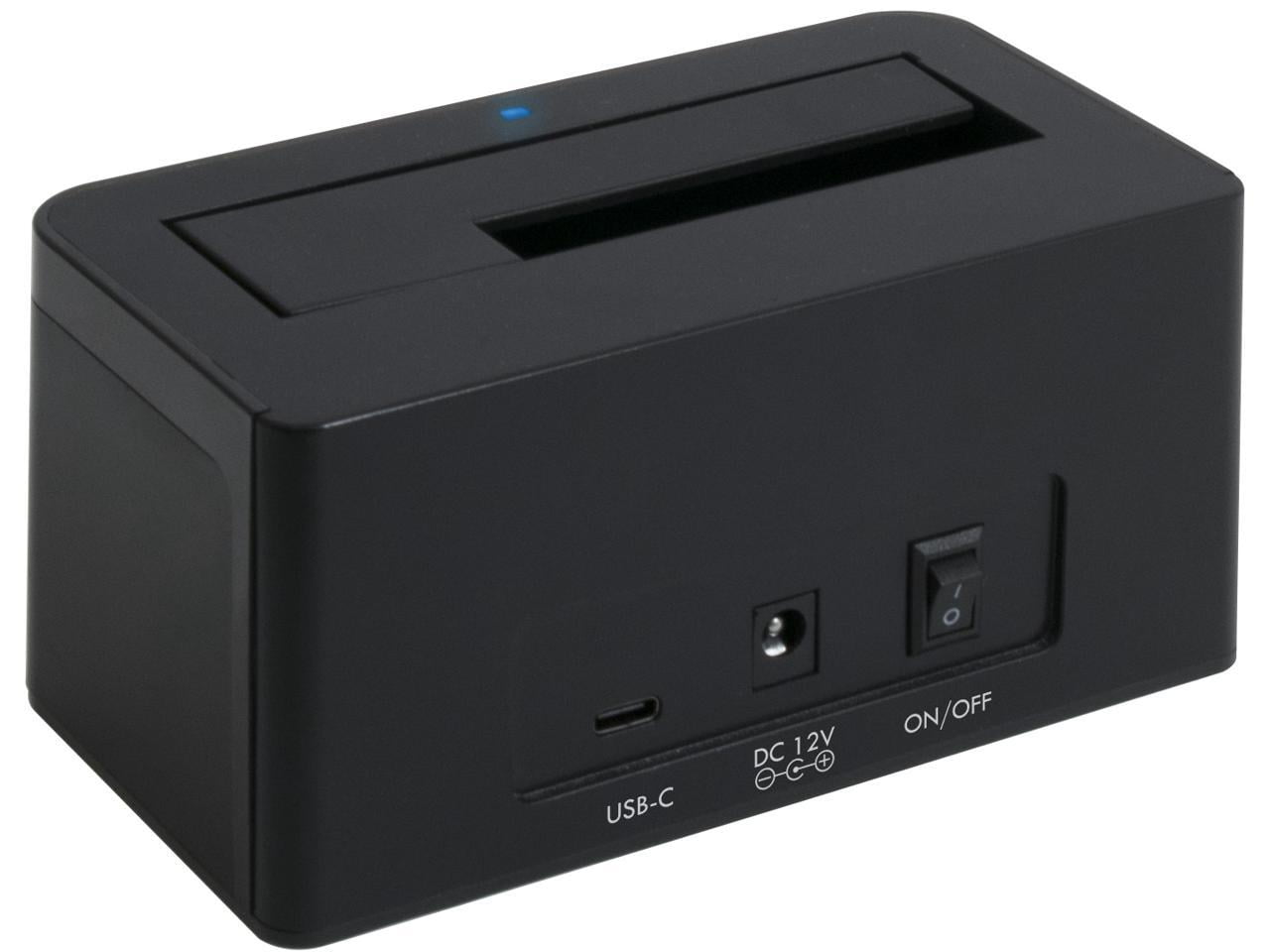 Plugable USB 3.1 Gen 2 10Gbps SATA Upright Hard Drive Dock and SSD Dock ...