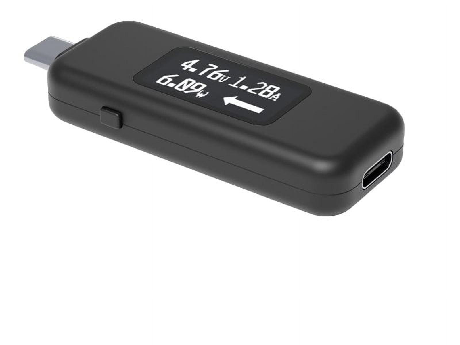 Plugable USB C Power Meter Tester for Monitoring USB-C Connections up ...
