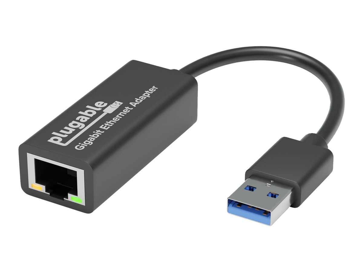 Plugable Gigabit Ethernet USB 3.0 Adapter for Laptops, Supports Windows ...