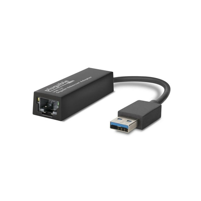 Plugable Gigabit Ethernet USB 3.0 Adapter for Laptops, Supports Windows ...