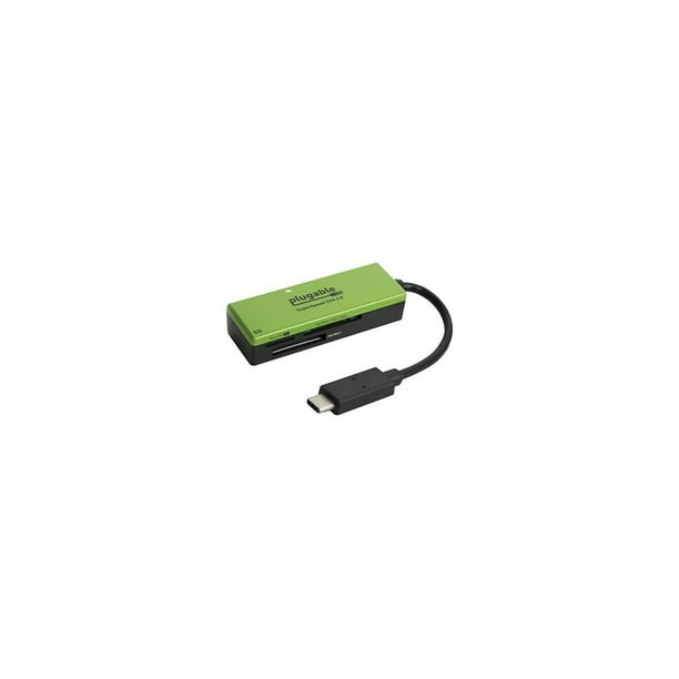 Plugable USBC-FLASH3 USB Type C Flash Memory Card Reader - Walmart ...
