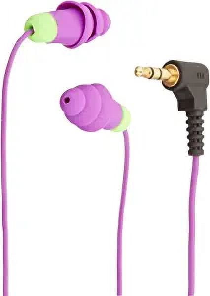 Plugfones Basic Earplug-Earbud Hybrid - Noise Reducing Earphones ...