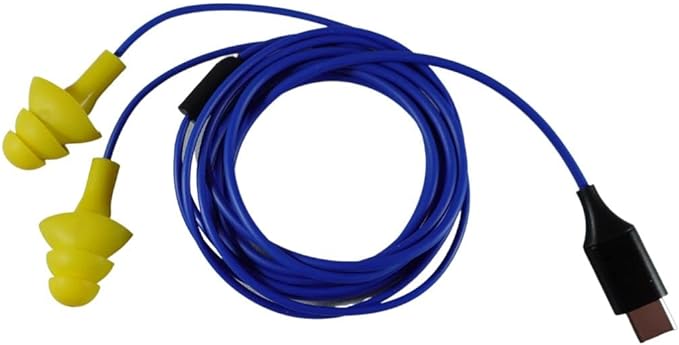 Plugfones Basic Earplug-Earbud Hybrid USB Type C- Noise Reducing ...