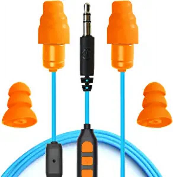 Plugfones Guardian Plus in-Ear Earplug Earbud Hybrid - Noise Reduction ...