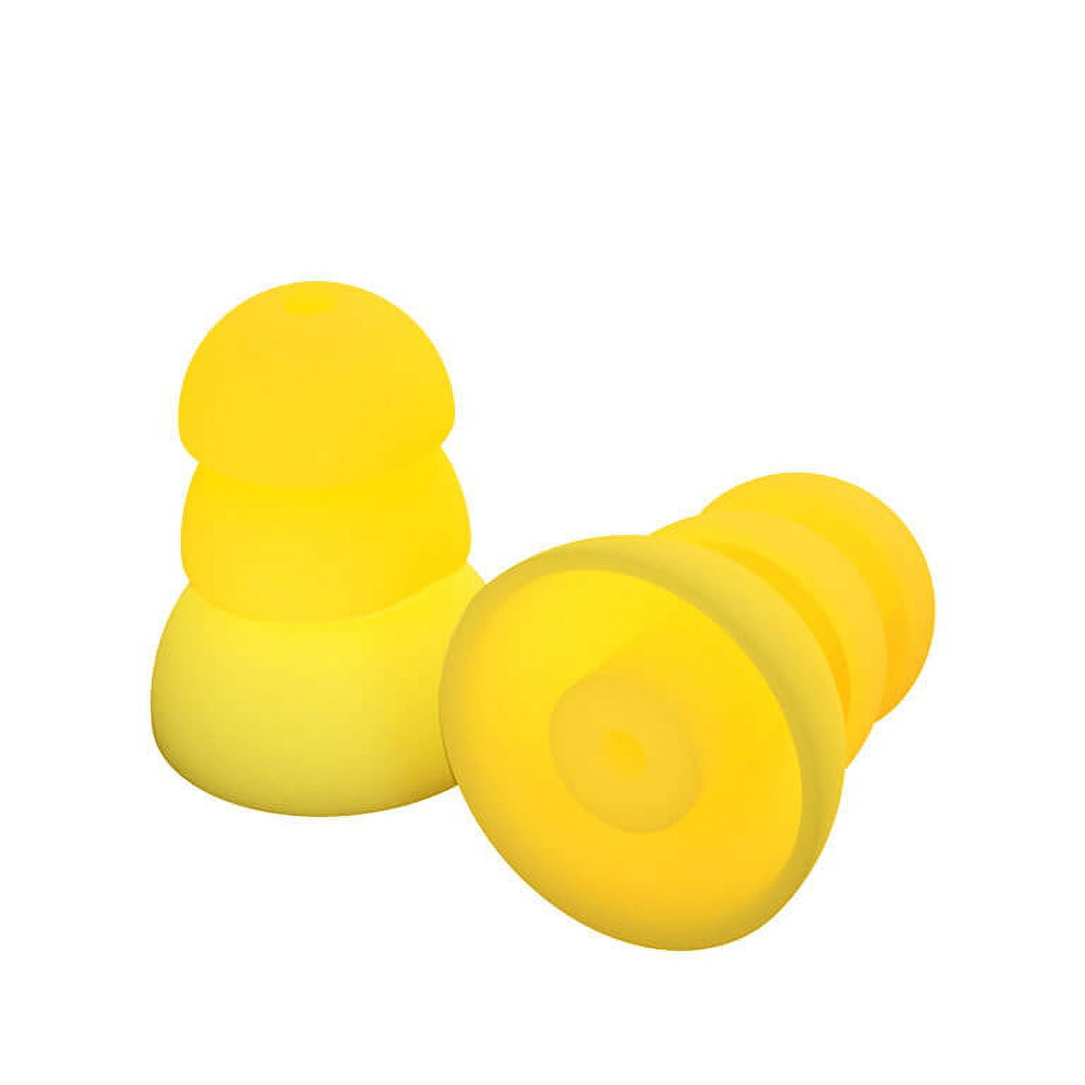 Plugfones PRP-SY10 ComforTiered Wired Ear Plug, Yellow, Each - Walmart.com