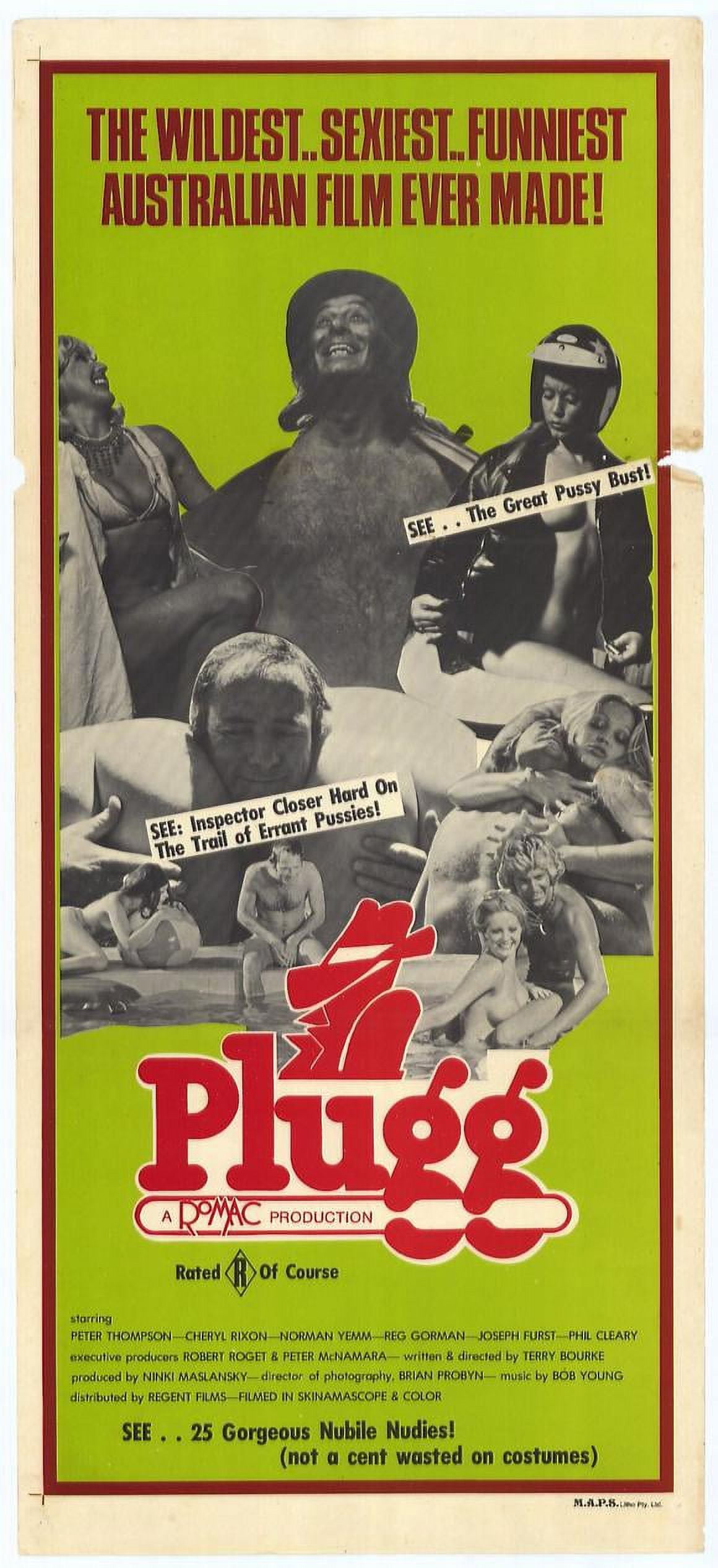 Plugg - movie POSTER (Style A) (27" x 40") (1975) - Walmart.com