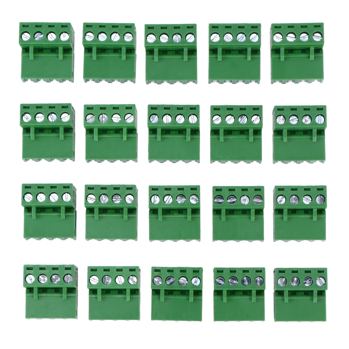 Pluggable PCB Terminal Blocks Plug Connector 5.08MM 4 Straight Needle ...