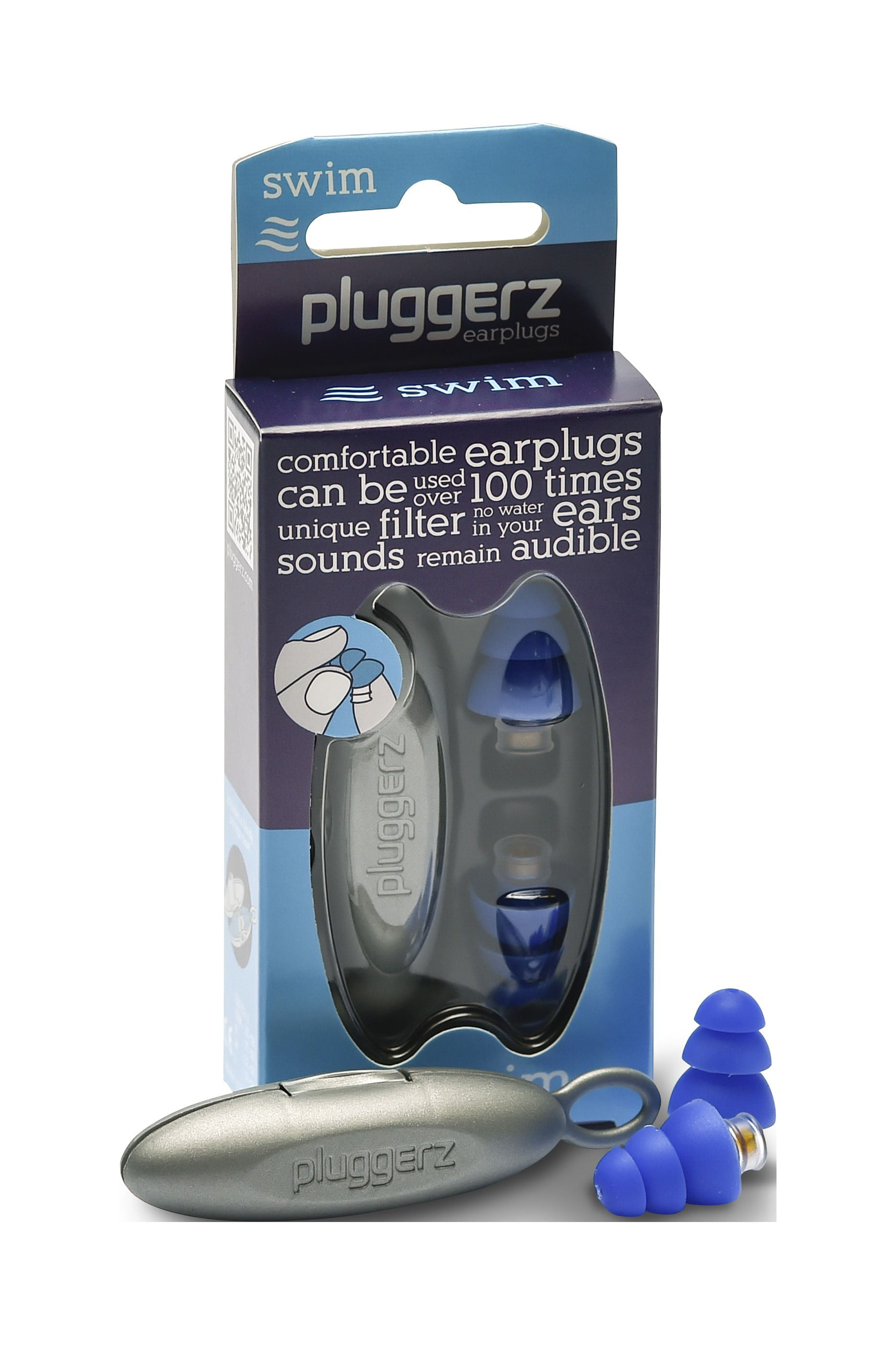 Pluggerz earplugs Swim 1 ea - Walmart.com