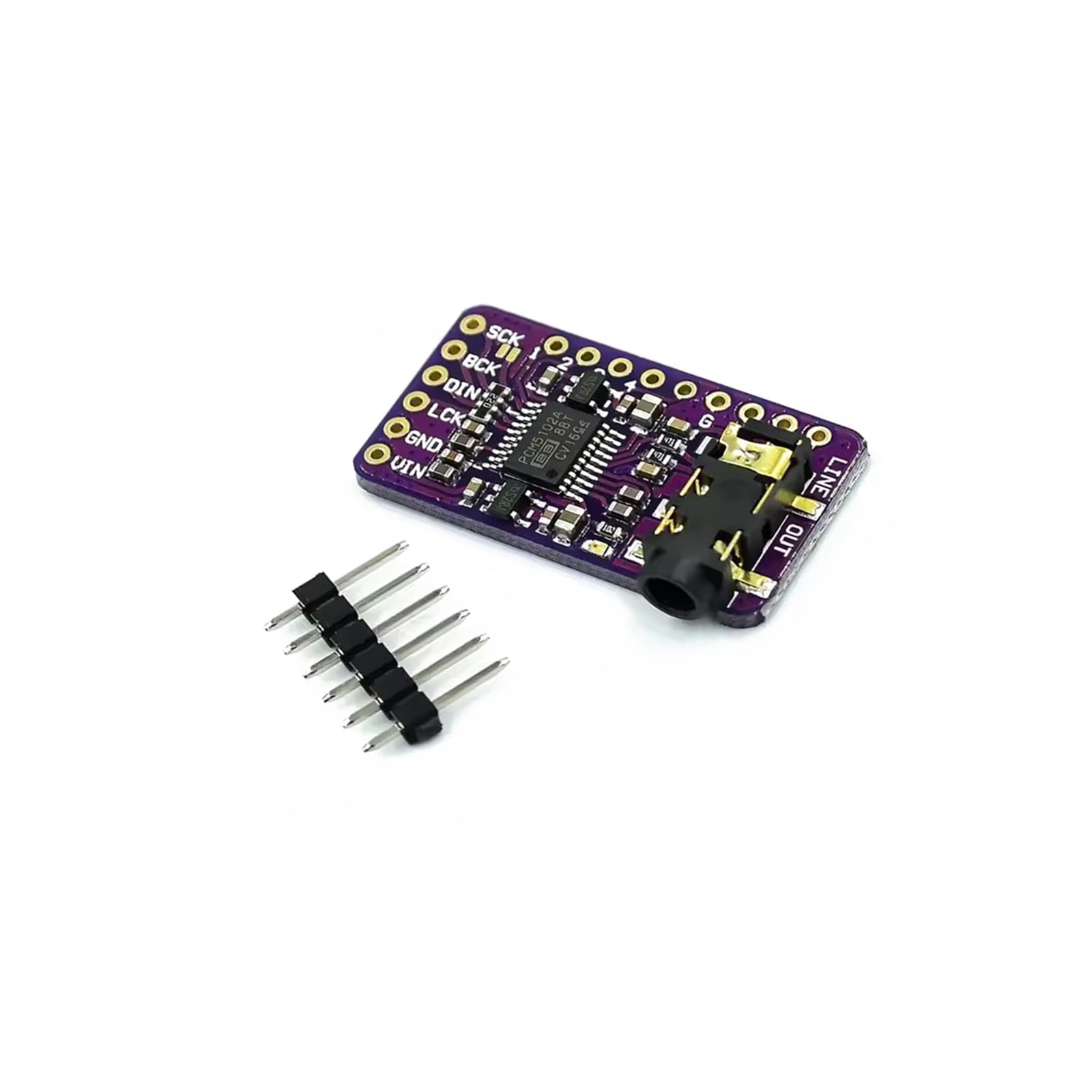 Plugs And Play PCM5102 Decoders Board Module For Stereo Sound for ...