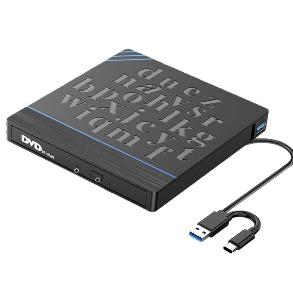 Plugs and Play External DVDs Drive USB Type C Interfaces 7 in 1 USB ...