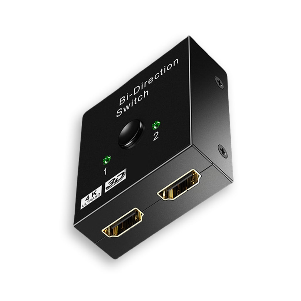 Plugs and Play HDMIs Splitter Bidirectional HDMIs Switcher for Seamlessly Video Streaming on ...