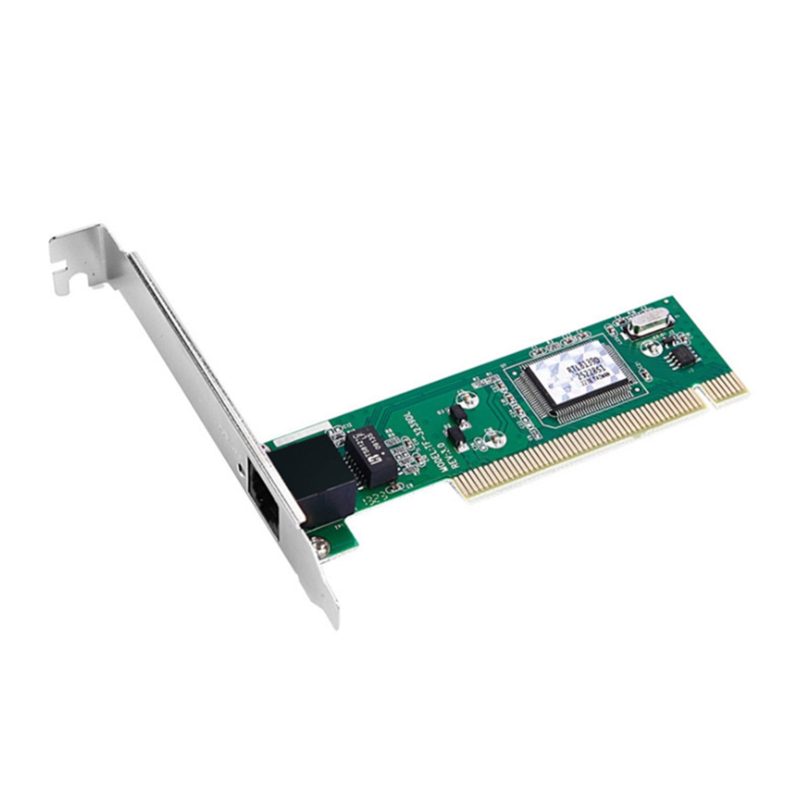 Plugs and Play PCIs Ethernet Card 100Mbps Fast Speed Networking ...