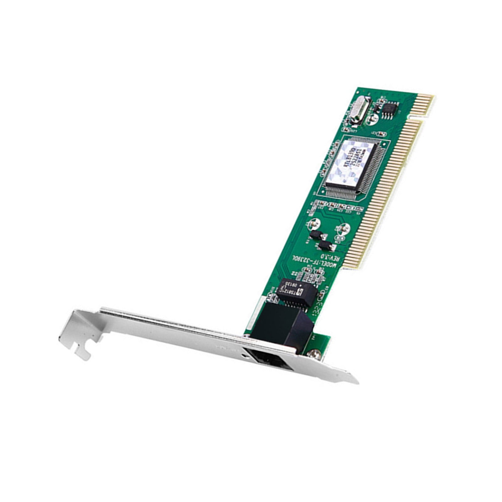 Plugs and Play PCIs Ethernet Card 100Mbps Fast Speed Networking ...