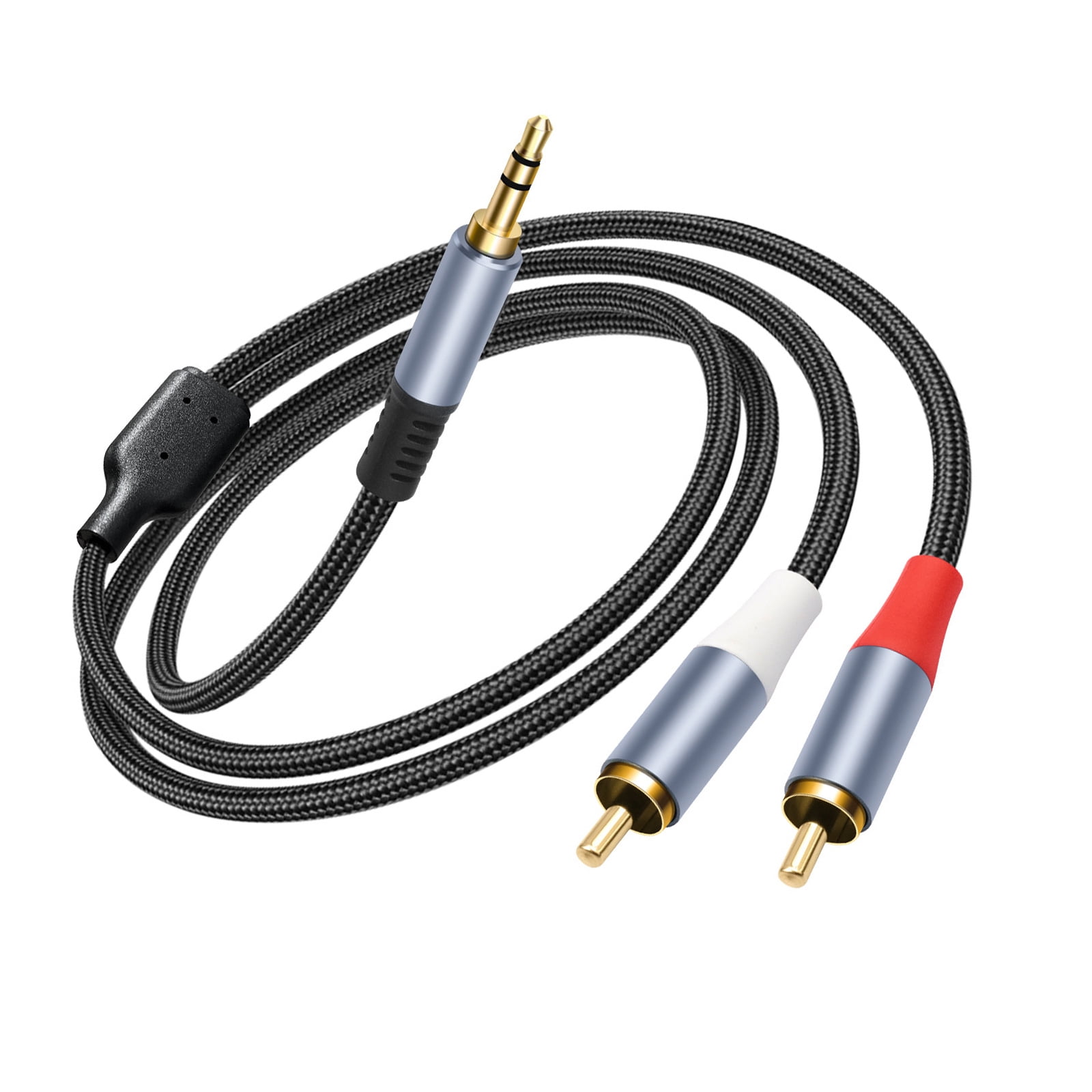 Plugs and Play Stereo Music Cable 3.5mm Male to 2 Male Cable for ...