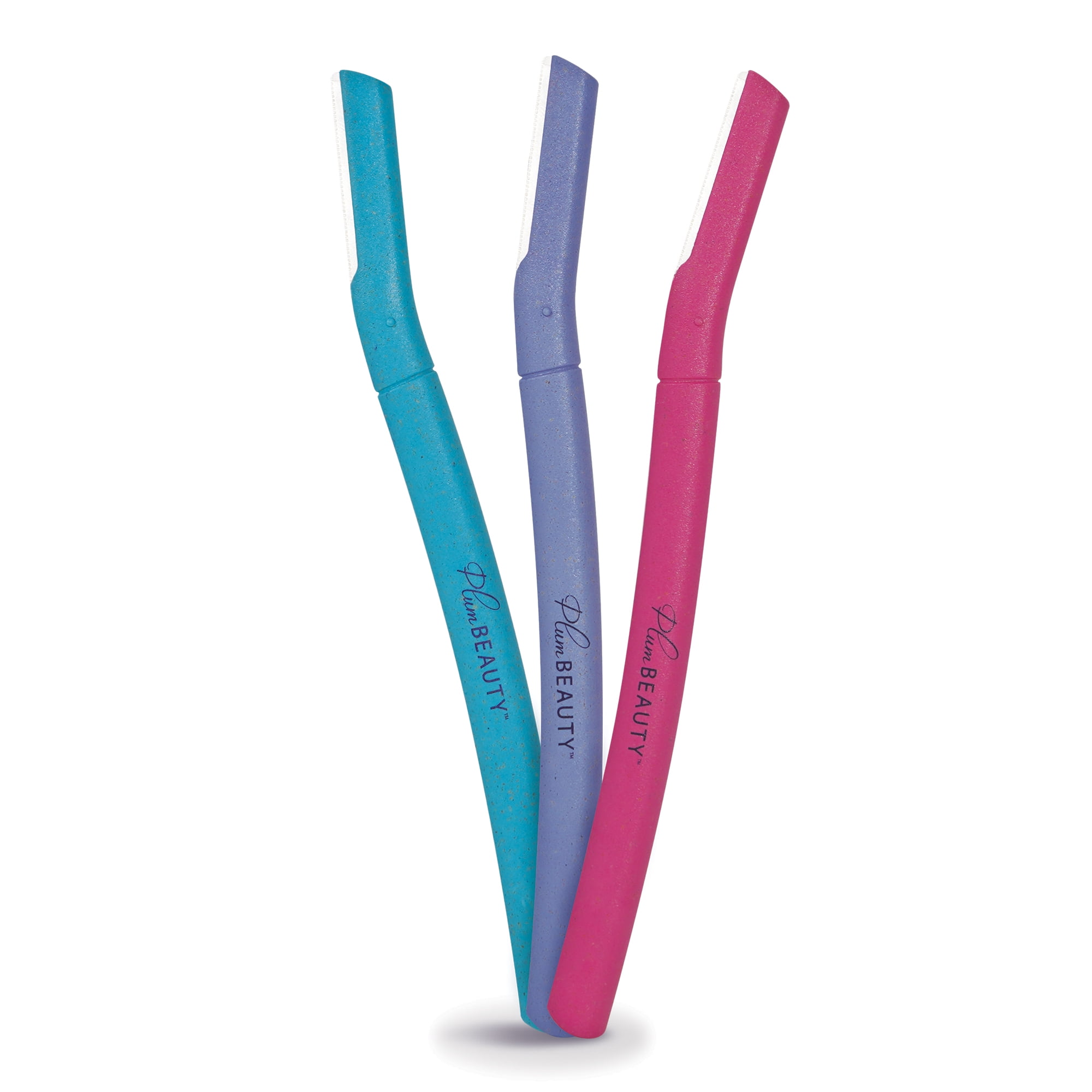 Plum Beauty Facial Shaping Razors, Facial Dermaplaning Tools, Skin Safe ...