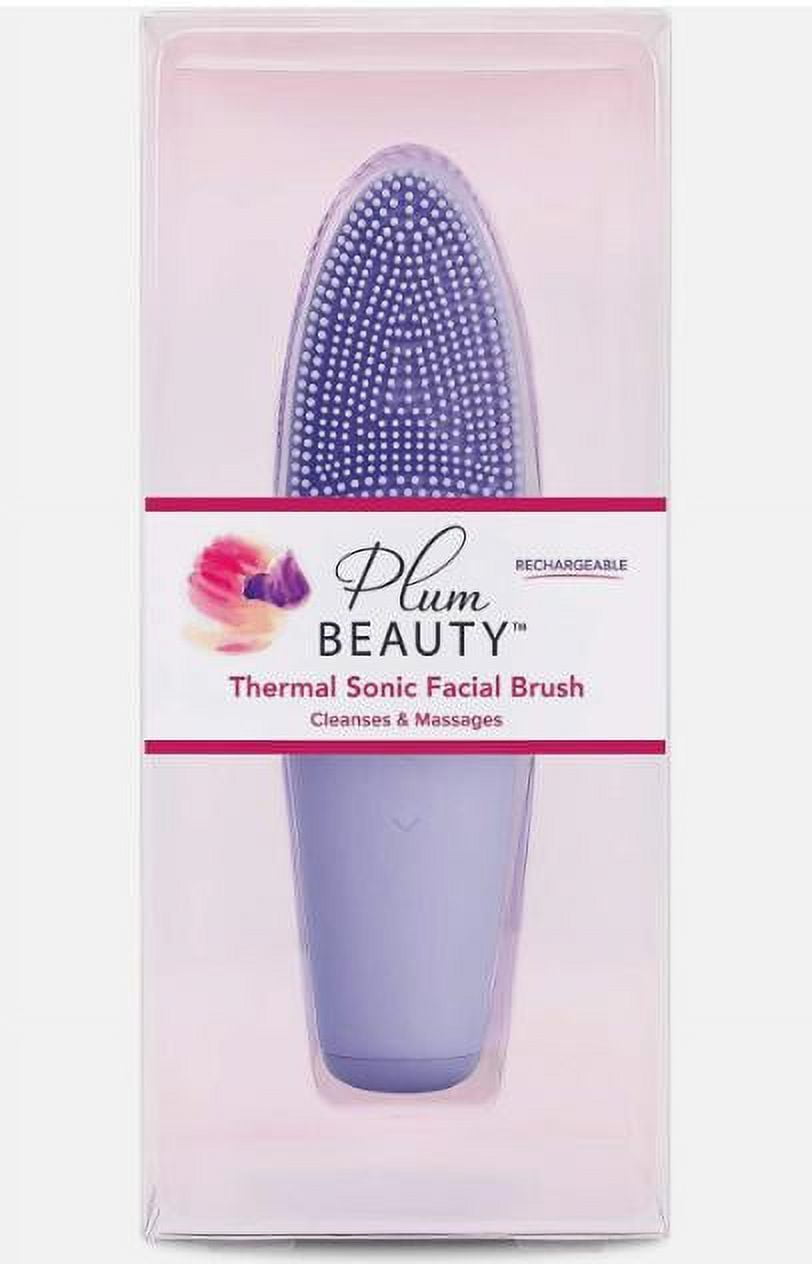 Plum Beauty Thermal Sonic Facial Cleansing & Massages Brush - - Walmart.com