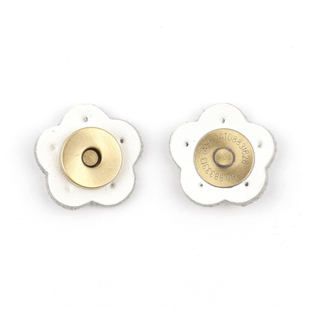 Plum Blossom Magnetic Snap Buttons for Sewing Projects - 1pc Decorative ...