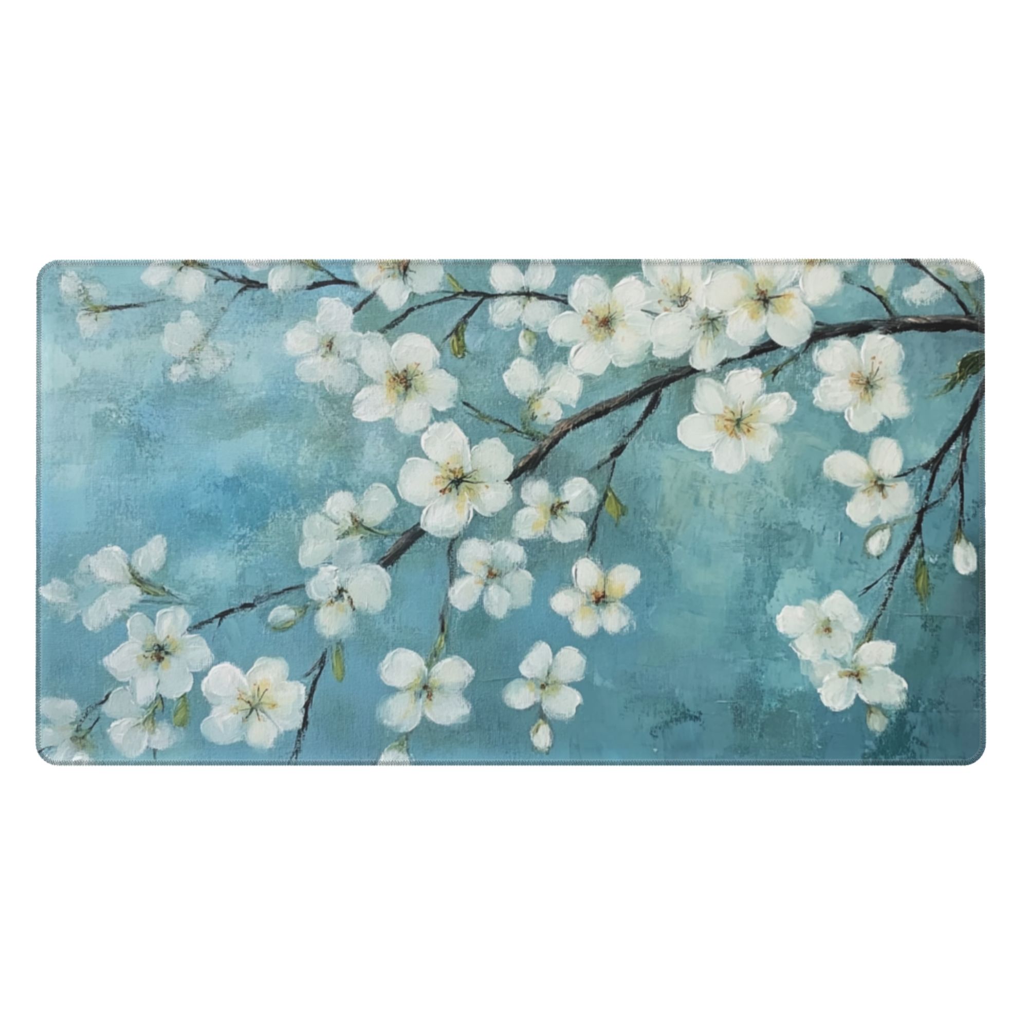 Plum Blossom Mouse Pad Gaming Mousepad Big Extended Full Size Mouse Pad ...
