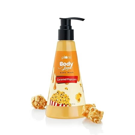 Plum BodyLovin' Caramel Popcorn Body Wash | SLS-Free Body Wash For ...