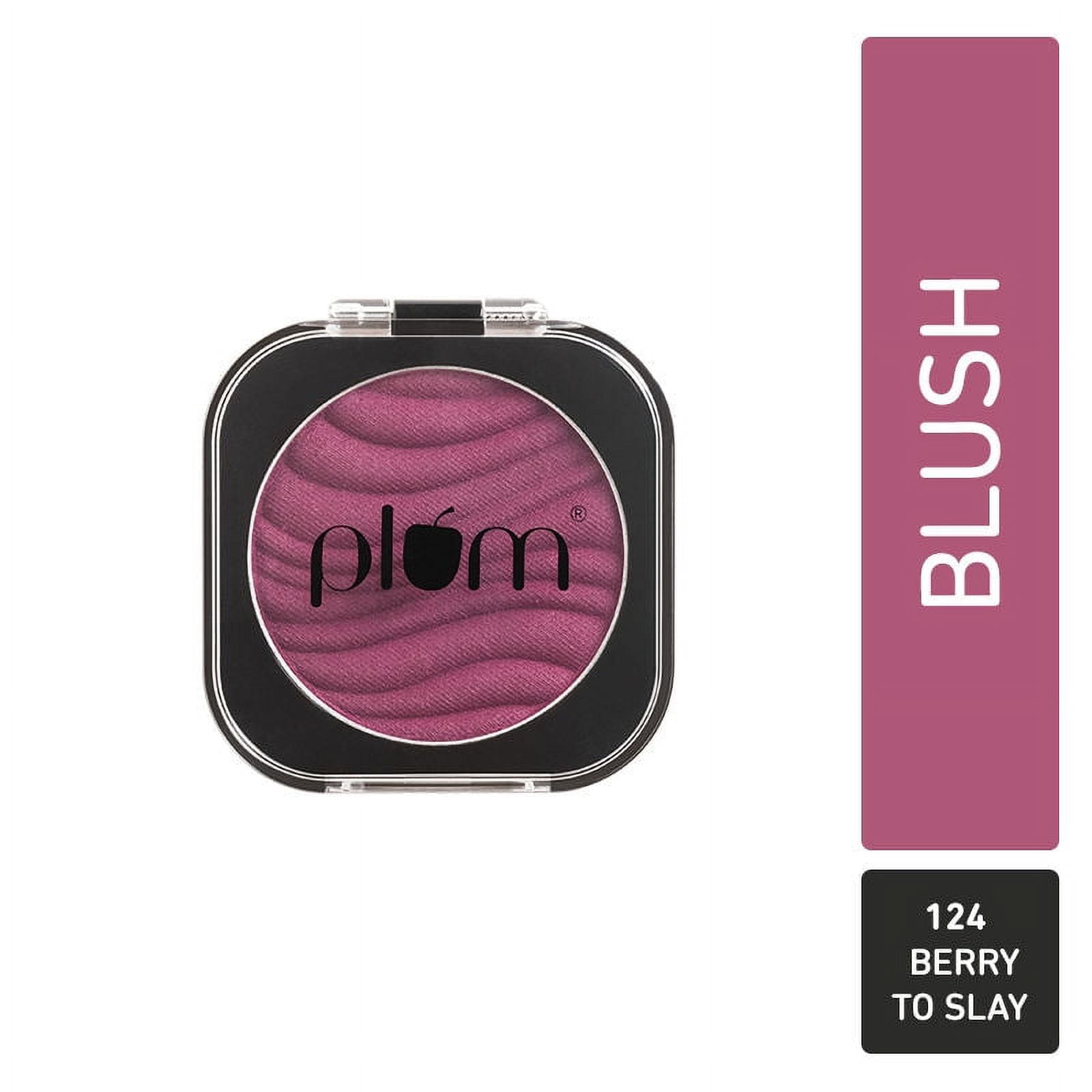 Plum Cheek-A-Boo Matte Blush - Highly Pigmented & Effortless Blending - 124 - Berry To Slay ...