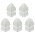 Plum Fittings 1 1/2" x 1 1/2" Gothic Vinyl Picket Fence Caps | Pack of ...