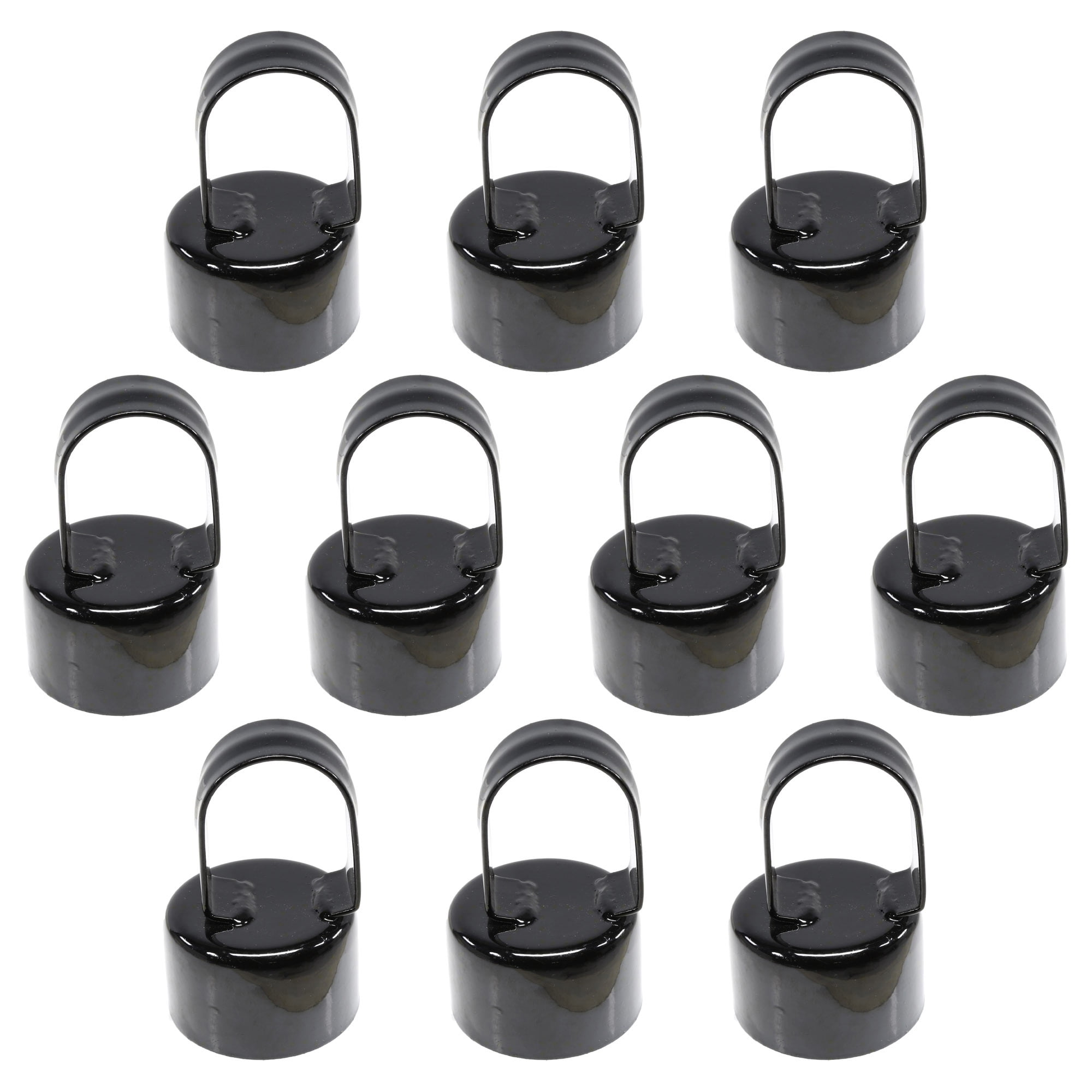 Plum Fittings 2 1/2" (2 3/8" OD) x 1 5/8" Black Chain Link Fence Loop ...