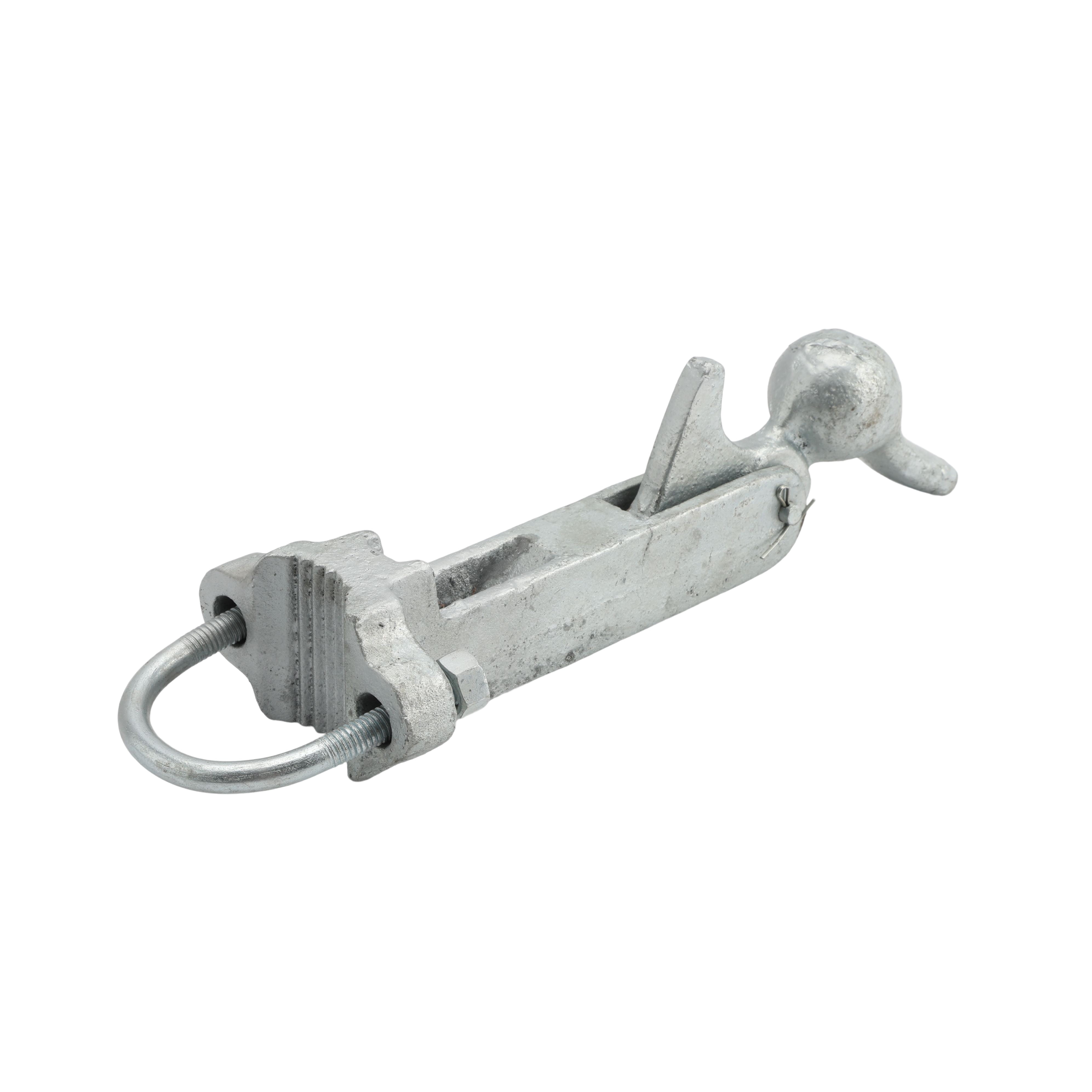 Plum Fittings Chain Link Fence Gate Holder 1 5/8" or 2" [1 7/8" OD ...