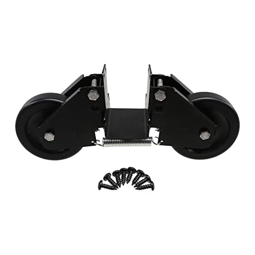 Plum Fittings Heavy Duty Double 4" Roller Gate Wheels for Vinyl Fence ...