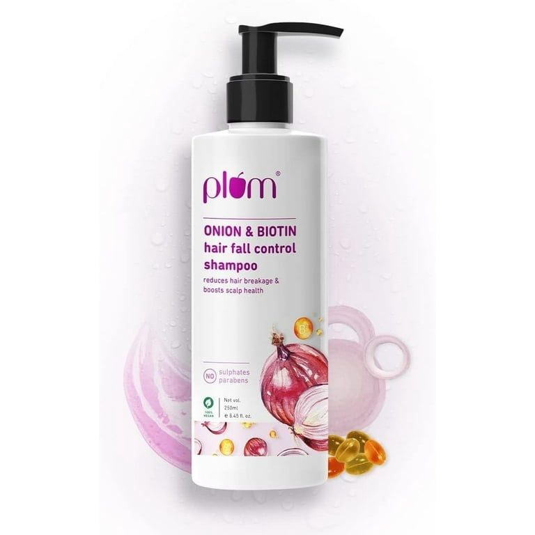 Plum Onion And Biotin Hairfall Control Shampoo Paraben Free 250ml