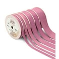 Plum Silk Satin Ribbon Set, 4 Widths, 18 Yards by Gwen Studios ...