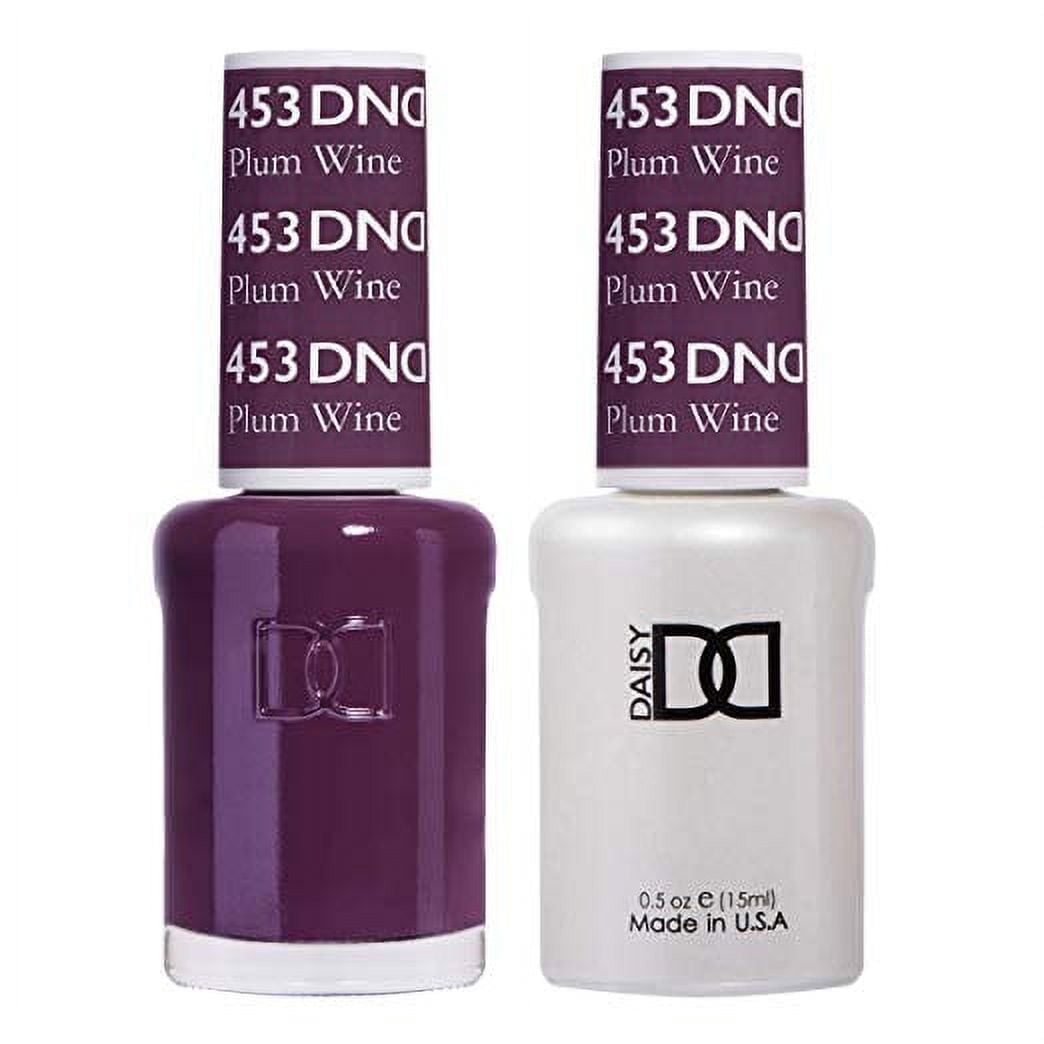 Plum Wine #453 & Matching Polish Set - DND Gel & Lacquer - Walmart.com
