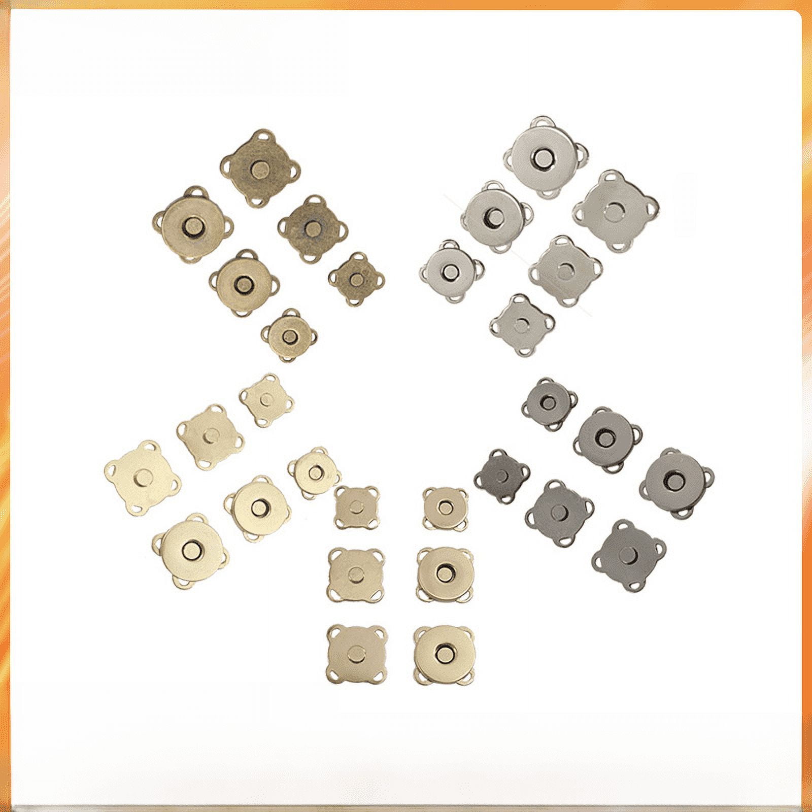 Plum blossom magnetic buckle ferromagnetic iron buckle hand seam ...