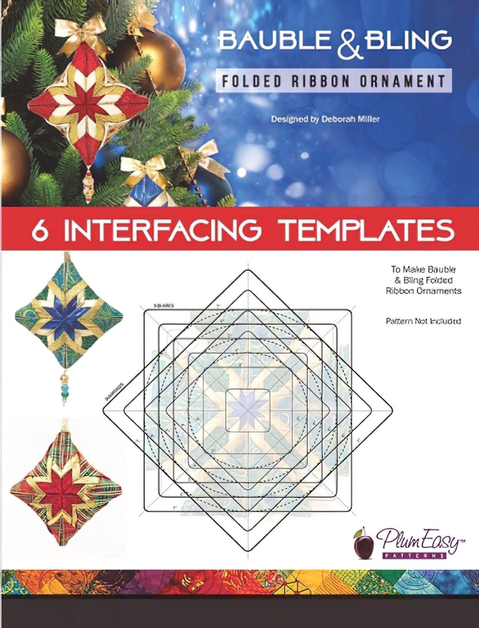PlumEasy Patterns Interfacing Template BaubleBl6pc - Walmart.com