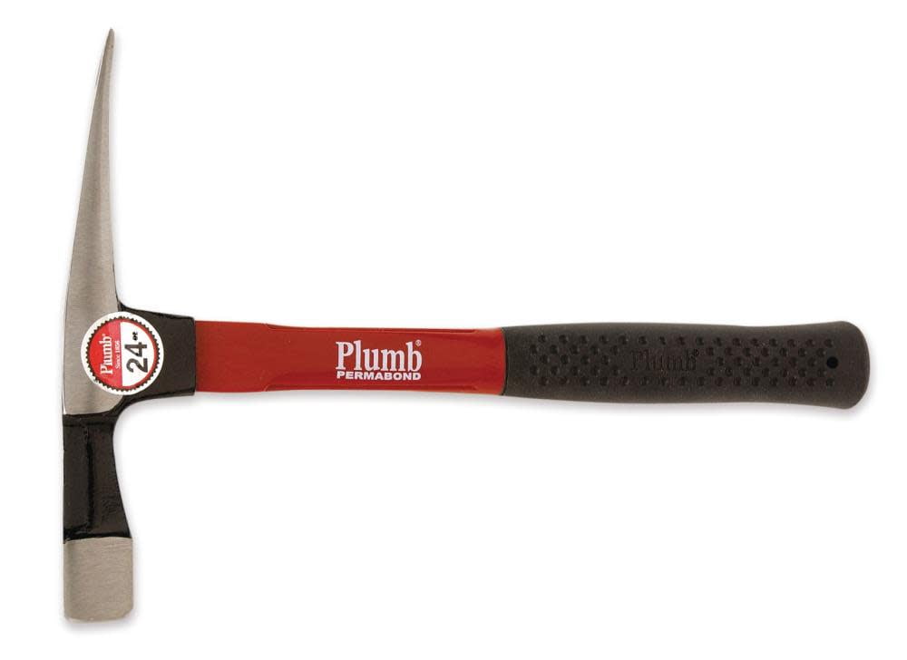 Plumb 11421 24 oz Fiberglass Handle Brick Hammer - Walmart.com