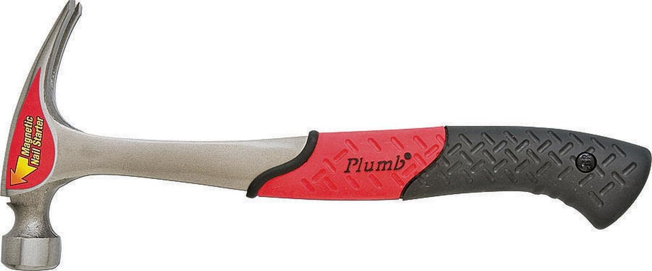 Plumb 20 oz. Solid Steel Rip Claw Hammer - SS20RN - Walmart.com