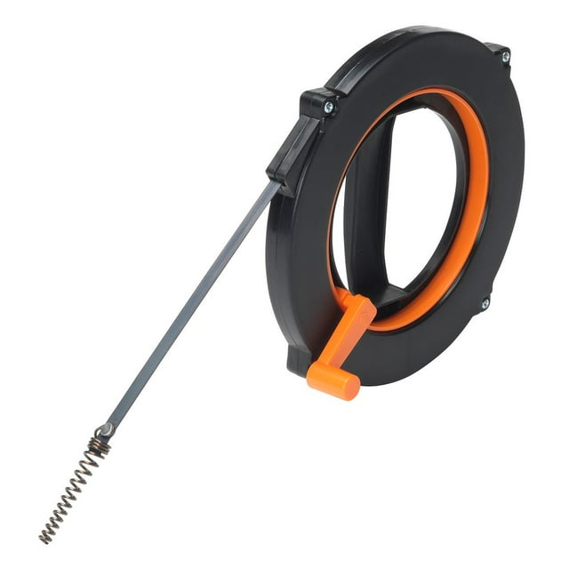 Plumb Craft 1/4 in. 20 ft. Sink Drain Cleaner with Storage Case ...