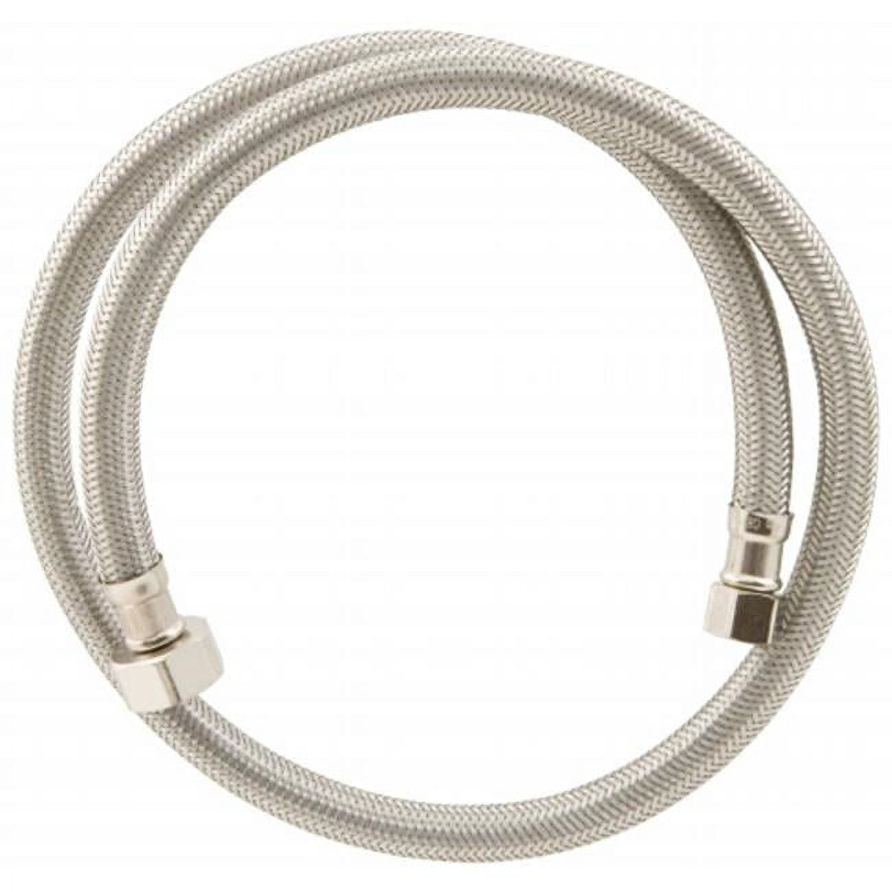 PlumbCraft 3/8 in. IP in. X 1/2 in. D Compression 36 in. Braided ...