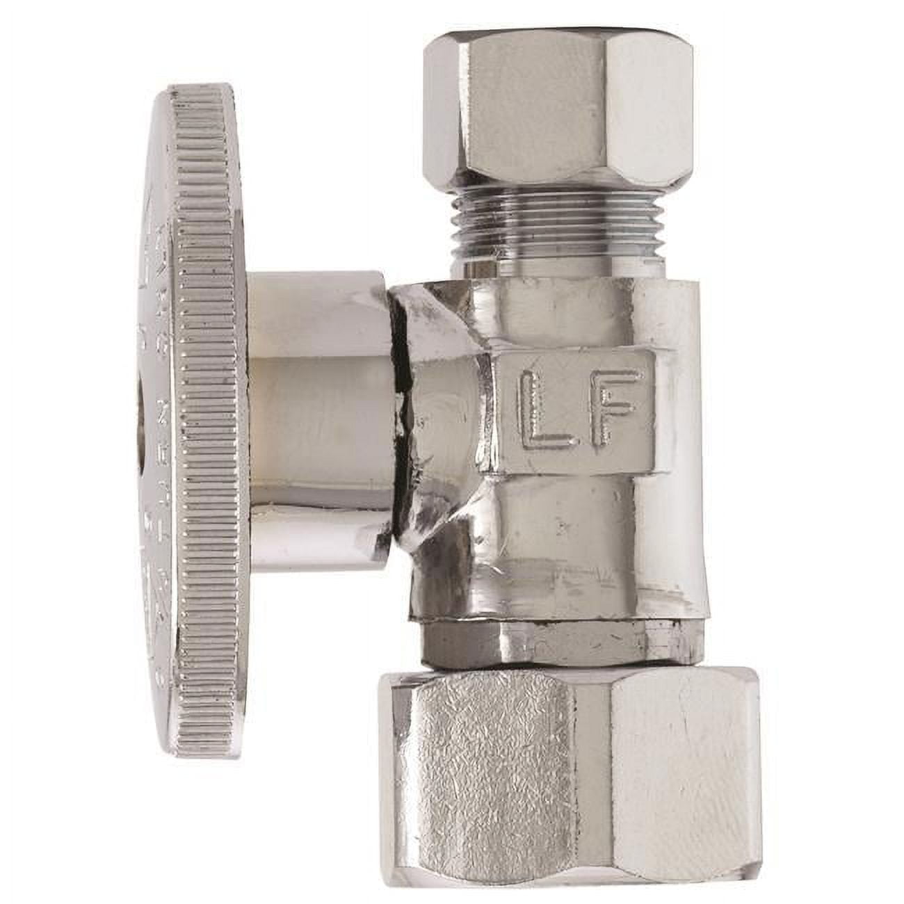 Plumb Pak 1/2 in. FIP in. X 3/8 in. Compression Brass Repair Valve ...