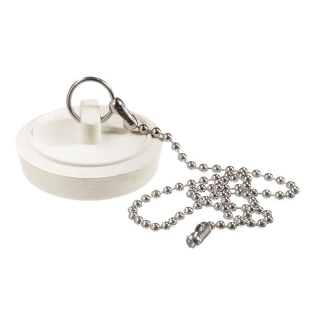 Plumb Pak 1-3/4 in. White Rubber Drain Stopper - Walmart.com
