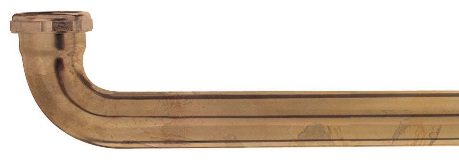 Plumb Pak 2519RBK 1.5 x 1.5 in. Rough Brass Slip Joint Waste Arm ...
